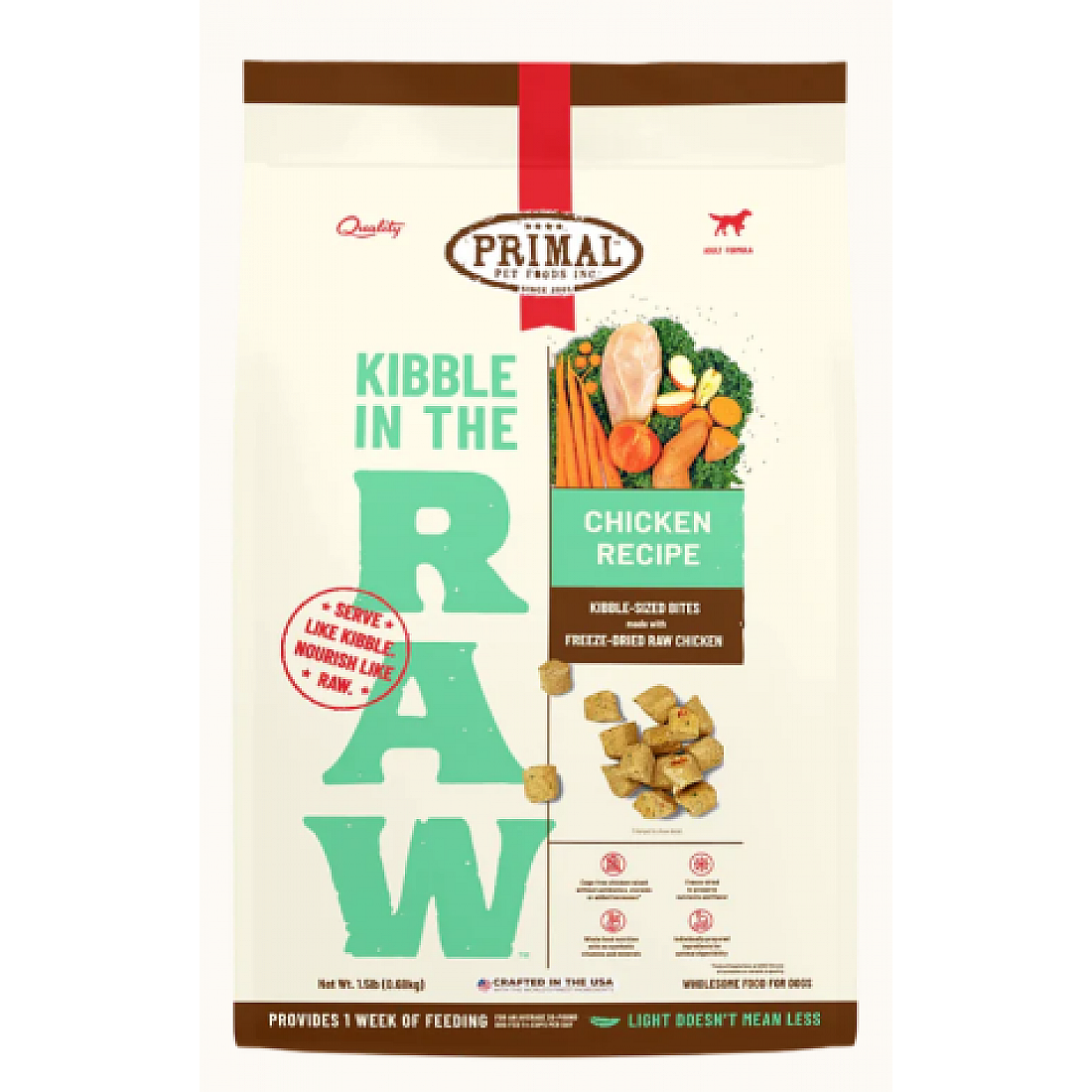 Primal Kibble in the Raw雞肉配方9lb