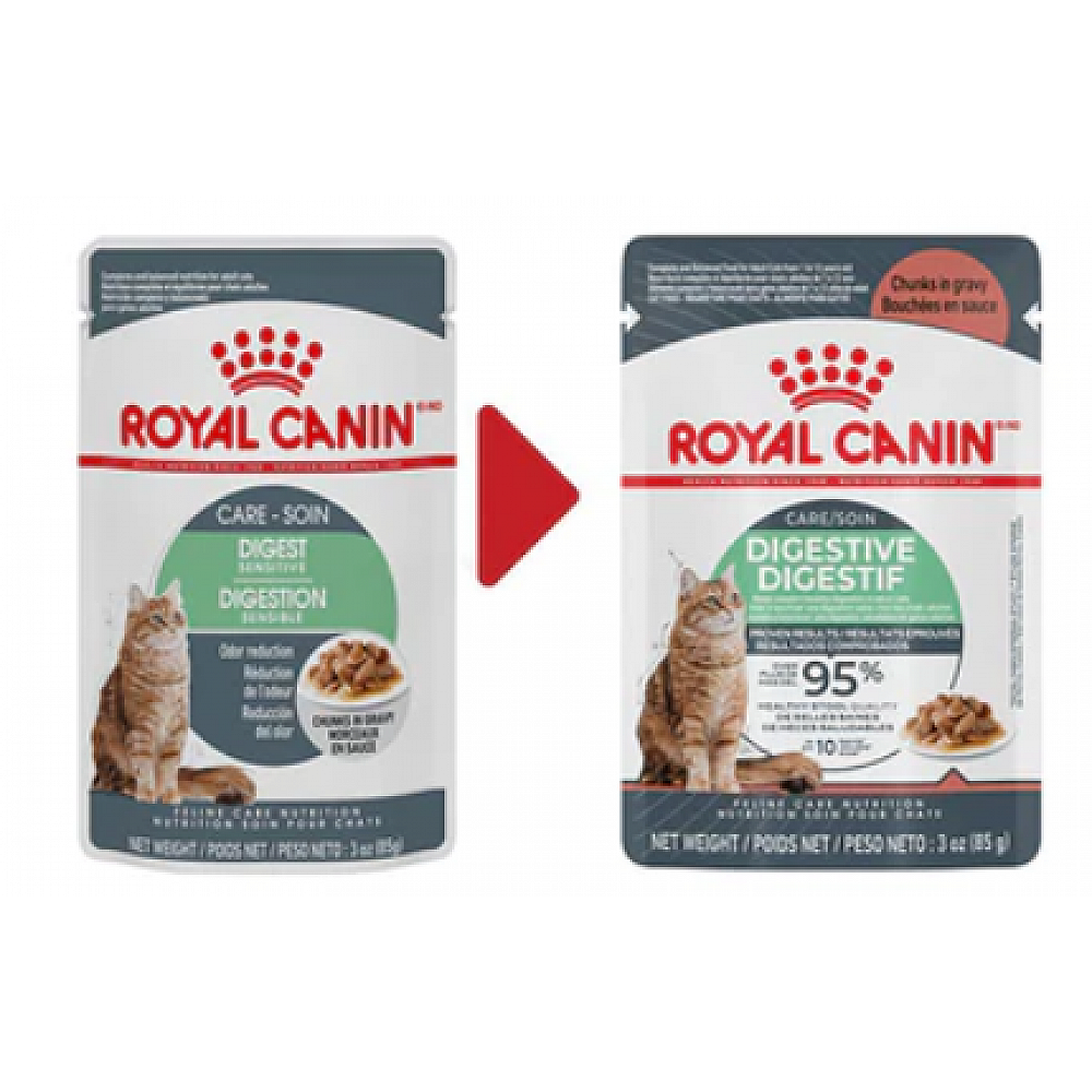Royal Canin Digestive Care (Gravy)腸胃敏感加護肉湯包85g*12包