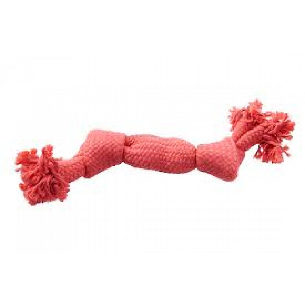 Buster Colour Squeak Rope-Medium (Pink35cm)